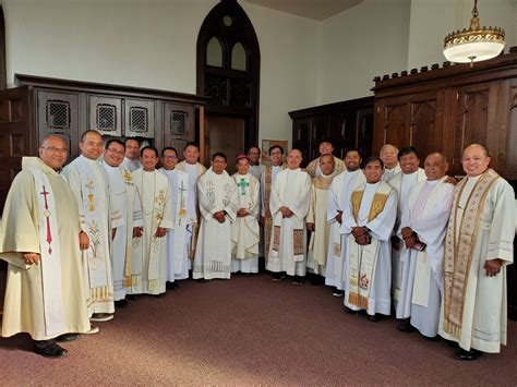 Filipino Priests From Around The Country To Gather In Nj Faith