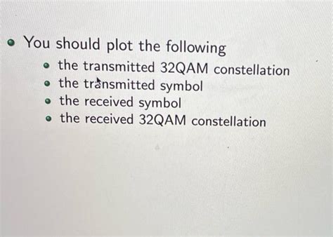 Solved • Use Matlab To Simulate A Communication System Which
