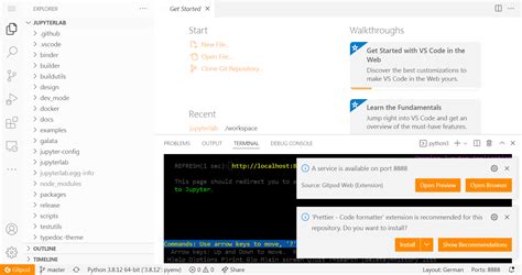 Gitpod Badge Doesnt Launch Lab But Binder Does · Issue 12246 · Jupyterlabjupyterlab · Github
