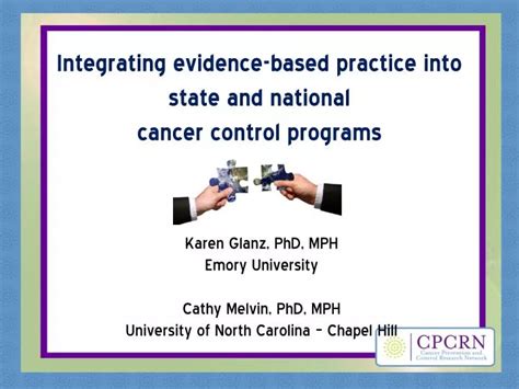 Ppt Integrating Evidence Based Practice Into State And National