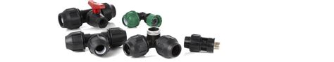 Pp Clamp Fitting Black For Pe Pipe Pvc Welt