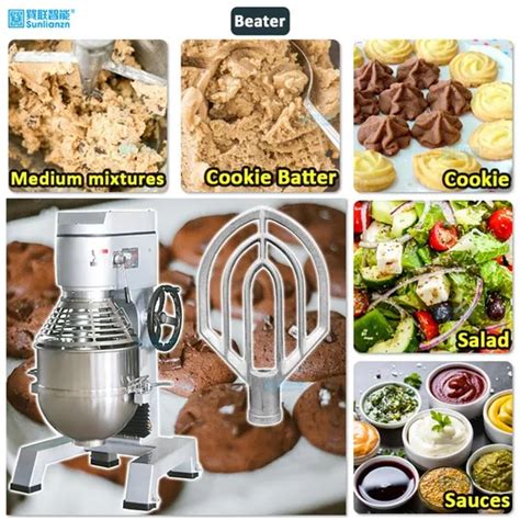 Commercial Rotating Food Egg Cake Mixture Planetary Beater Electric