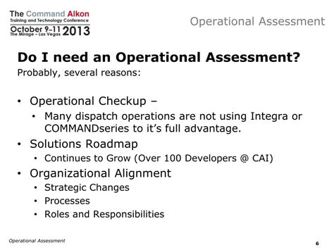 Ppt Operational Assessment Powerpoint Presentation Free Download