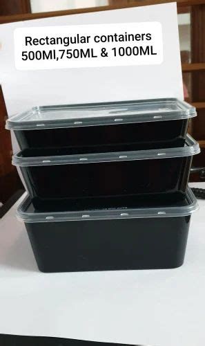 Rectangular Plastic Food Containers At Best Price In Bengaluru