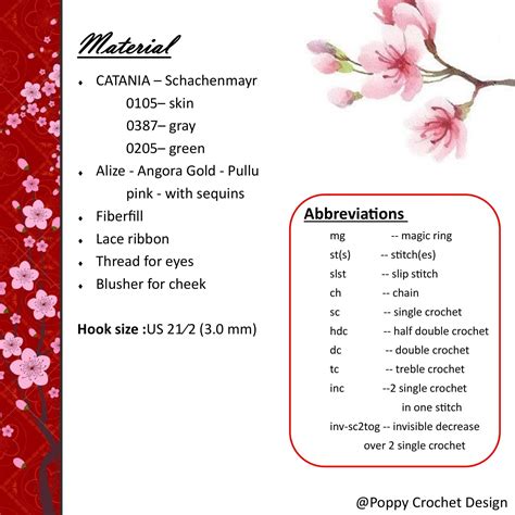 Luna Mouse Poppycrochetdesign