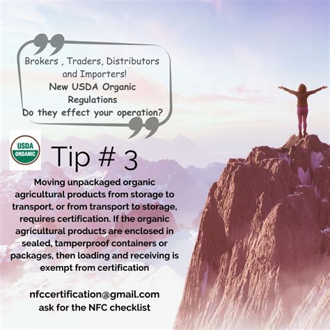 Natural Food Certifiers Posted On Linkedin