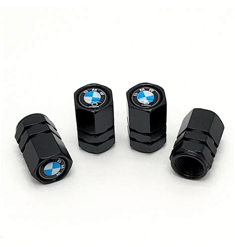 타이어 밸브 에어캡 마개 Bmw 블랙 티몬