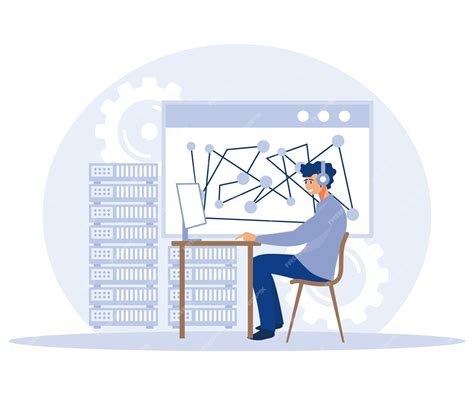 Premium Vector Information Storage Infrastructure Concept Big Data