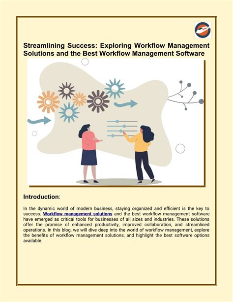 PPT Streamlining Success Exploring Workflow Management Solutions PowerPoint Presentation ID
