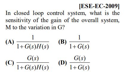 Basics Of Control Systems Solved Problems