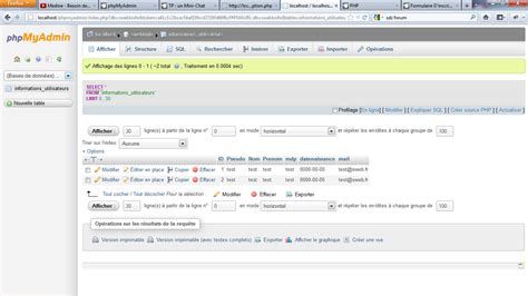 AFFICHAGE DONNEES de la base SQL bug a l affichage affiche le premier caractère uniquement