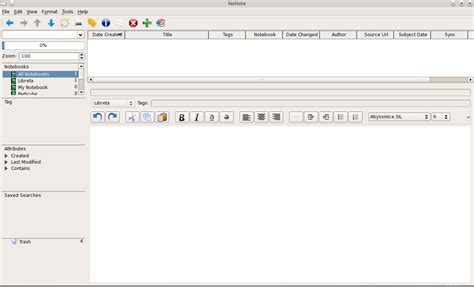 NixNote Cliente De Evernote En GNU Linux InnerZaurus