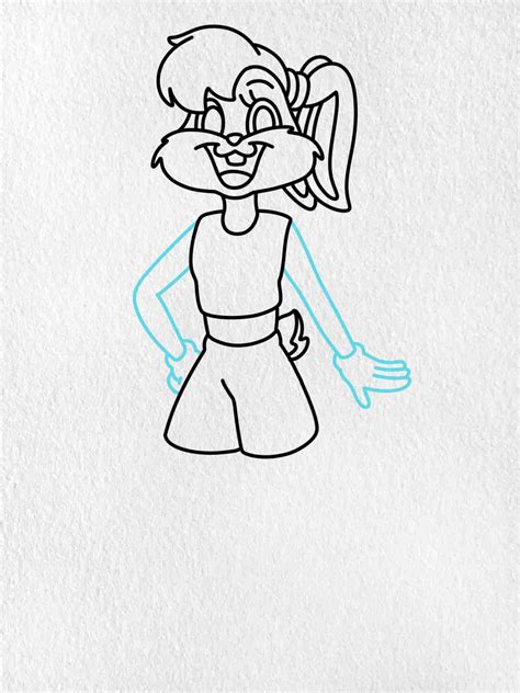 How To Draw Bugs Bunny And Lola
