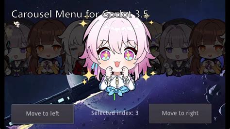 I Developed A Carousel Menu Plugin With Movement And Infinite Scroll In Godot Engine 35 As Part