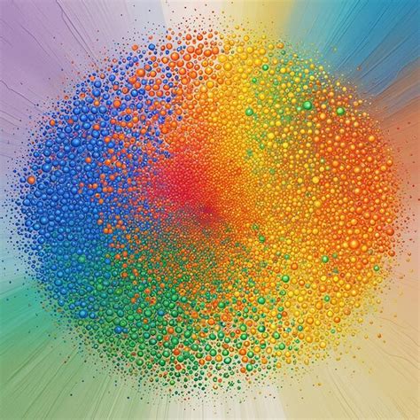 Vibrant Abstract Background Consisting Premium Ai Generated Image