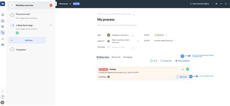 Notes In Workflows Next Matter