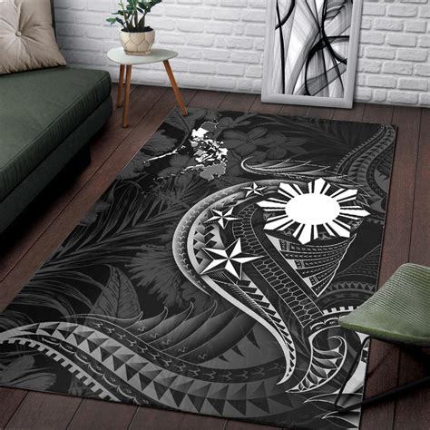 Philippines Filipinos Area Rug Philippines Sun Tribal Patterns Tropical