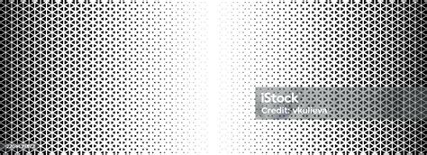 Triangle Halftone Gradient Texture Geometric Triangular Tech Pattern