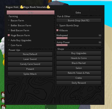 Mega Noob Simulator ScriptRB