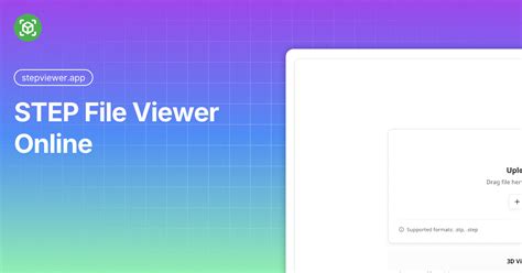 Free Step File Viewer Online