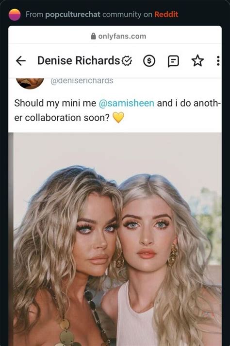 Rhobhs Denise Richards Blasted For Gross Onlyfans Collaboration With Daughter Celebrity
