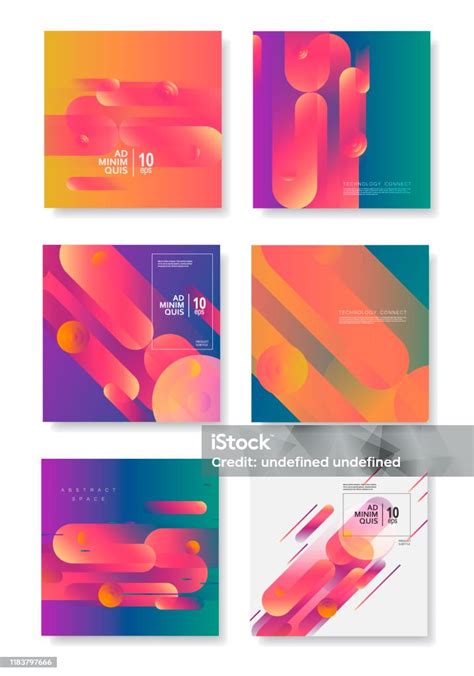 대각선 리듬에 다양한 색깔의 둥근 모양 라인으로 만든 동적 구성의 벡터 그림 미니멀한 모션 디자인 0명에 대한 스톡 벡터 아트 및 기타 이미지 Istock