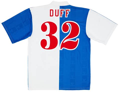 1996 98 Blackburn Home Shirt Duff 32 810 Xl