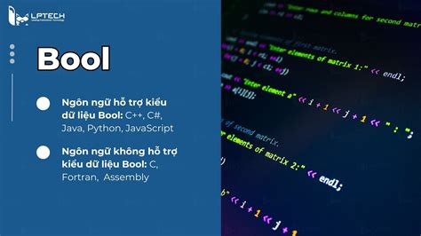 Bool là gì Tìm hiểu về kiểu dữ liệu bool trong lập trình C C