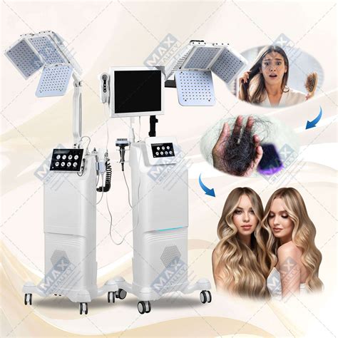 Lllt Laser Hair Growth Machine For Hair Loss Scalp Treatment Hair Test Scanner Detector