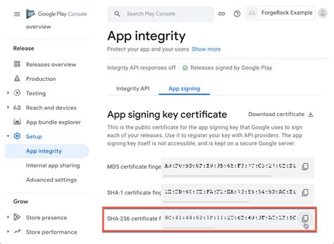 Associate Your App With Your Server Ping Forgerock Sdks