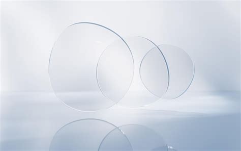 Premium Photo Transparent Glass Geometry Background D Rendering