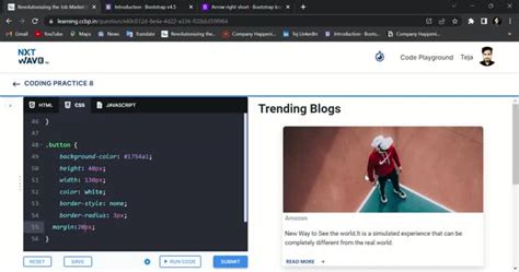 Teja Yeshamoni On Linkedin Day26 Connections 30daysofcodechallenge Html Css Bootstrap