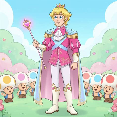Prince Peach By Cbutler360 On Deviantart