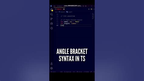 😃😃 Type Assertion Angle Bracket Syntax In Typescript Shorts Javascript Typescript