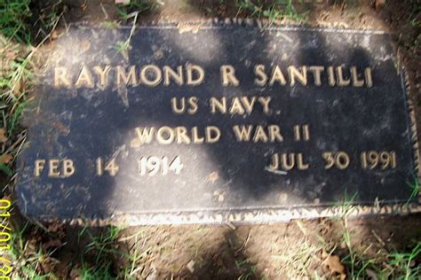 Raymond Robert Santilli 1914 1991 Find A Grave Memorial