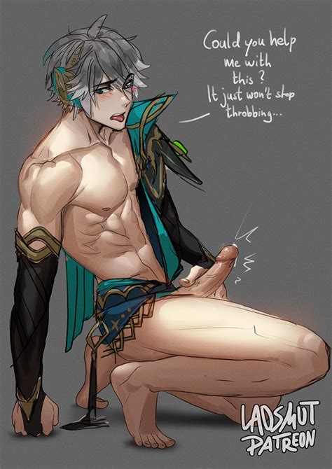 Rule 34 Alhaitham Genshin Impact Genshin Impact Hand On Penis