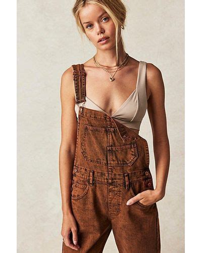 Natural Free People Jumpsuits And Rompers For Women Lyst
