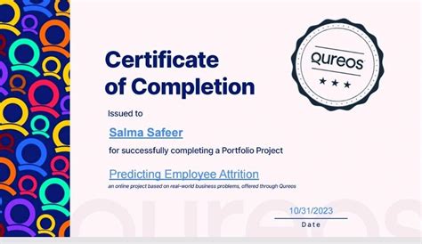 Salma Safeer On Linkedin Dataanalysis Certification Queros