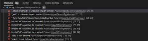 Pylance Is Linting Standard Library And Venv Site Packages Issue Microsoft Pylance