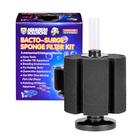 Hikari Bacto Surge Sponge Filter Kit Large Biological Filtration
