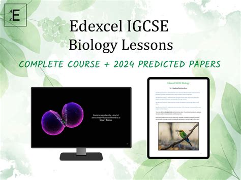 Edexcel Igcse Biology Lessons 2024 Predicted Exams The Complete Course Presentations