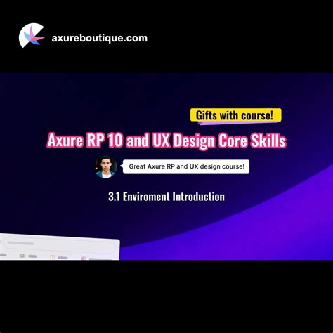 Axure Rp 10 And Ux Design Core Skills Course 31 Enviroment Introduc