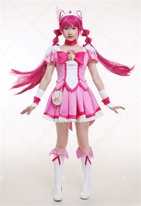 Cure Happy Hoshizora Miyuki Costume Smile Pretty Cure Cosplay