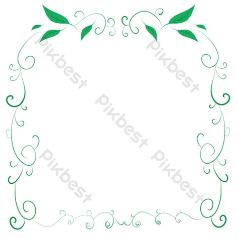 Green Pattern Border Png Images Psd Free Download Pikbest