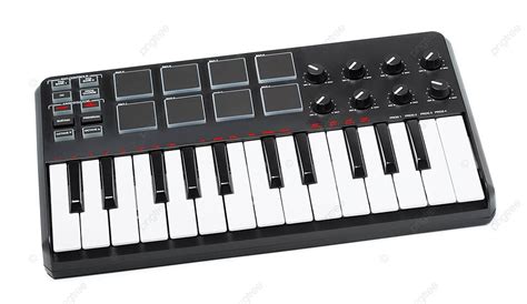 Digital Midi Keyboard Tune Composer Keyboard Photo Background And