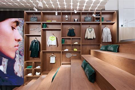Lacoste Launches Fw24 Pop Up At Champs Élysées Flagship Store Windowswear