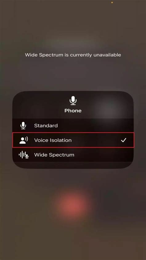 How To Turn On Voice Isolation For Iphone Phone Calls To Reduce Background Noise The Voice