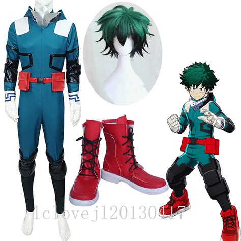 My Hero Boku No Hero Akademia Izuku Midoriya Deku Battle Uniform