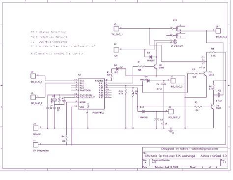 Intercom Circuit Telephone Circuits Nextgr