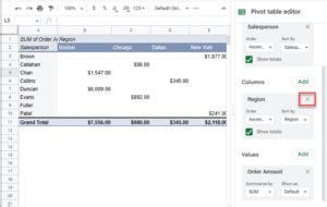 Remove A Field From A Pivot Table In Excel Google Sheets Automate Excel
